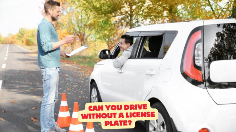 Can You Drive Without A License Plate? | Rx Mechanic
