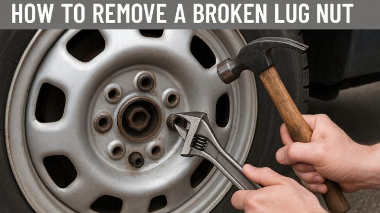 How To Remove A Broken Lug Nut ? | Rx Mechanic