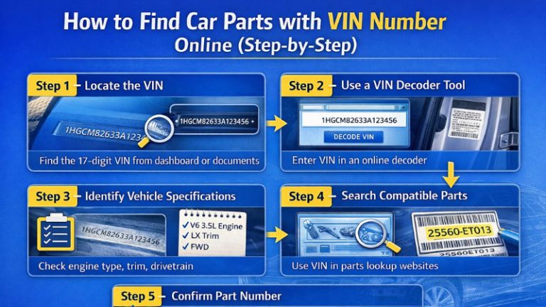 How to Find Car Parts with VIN Number – Accurate Parts Lookup Guide ...